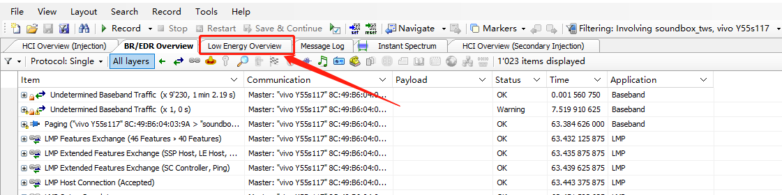 【蓝牙】分析仪使用及基本蓝牙数据包解析 | Jindu-Chen