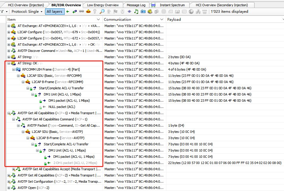 【蓝牙】分析仪使用及基本蓝牙数据包解析 | Jindu-Chen